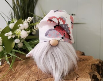 Spring Pink Gingham Gnome Wooden Block Sign Spring Gnome - Etsy