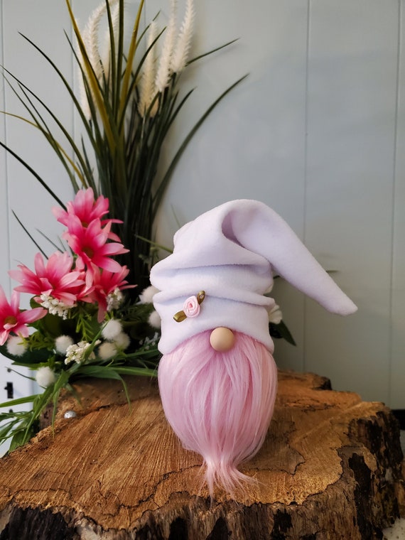 Rose Gnome Pink Gnome Spring Gnome Valentine Gnome - Etsy