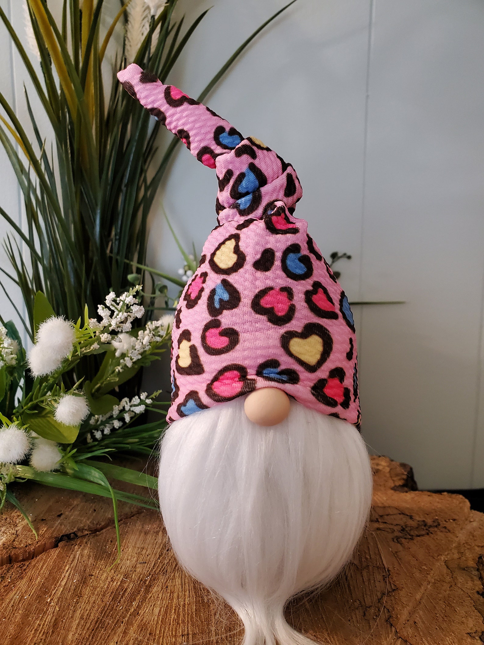 Pink Leopard Gnome, Spring Gnome, Summer Gnome, Fall Gnome, Sock Gnome ...