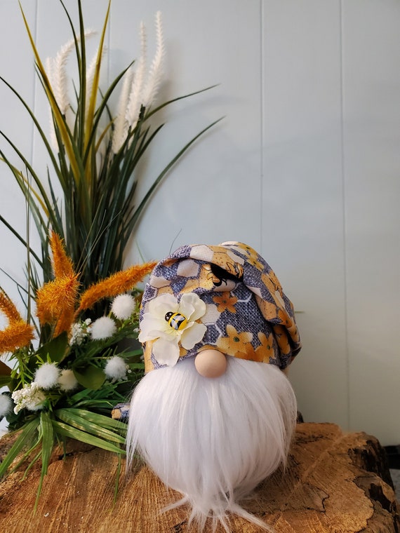 Honeycomb Bee Gnome Honey Bee Gnome Spring Gnome Summer - Etsy