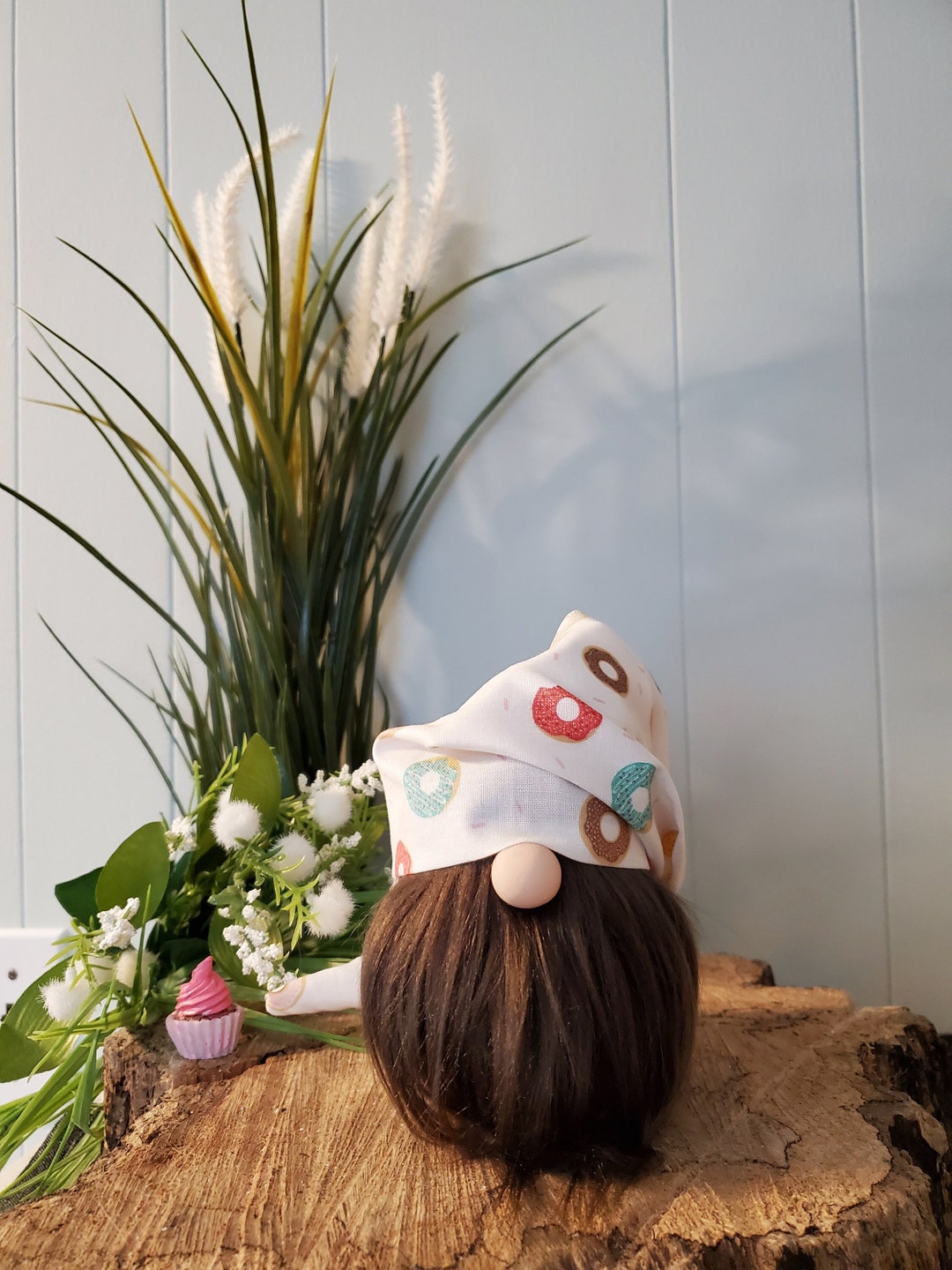 Chocolate Donut Gnome, Birthday Gnome, Sprinkles Gnome, Spring Gnome ...