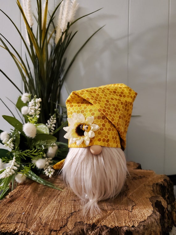 Honeycomb Gnome Honey Bee Gnome Spring Gnome Bee | Etsy