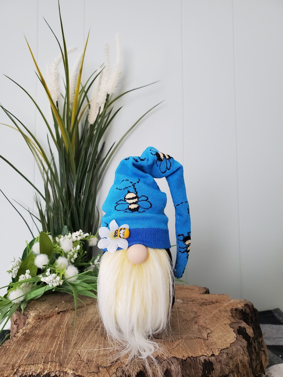 Bee Gnome, Spring Gnome, Gnome Decor, Bee Decor, Tiered Tray Decor, Bee ...