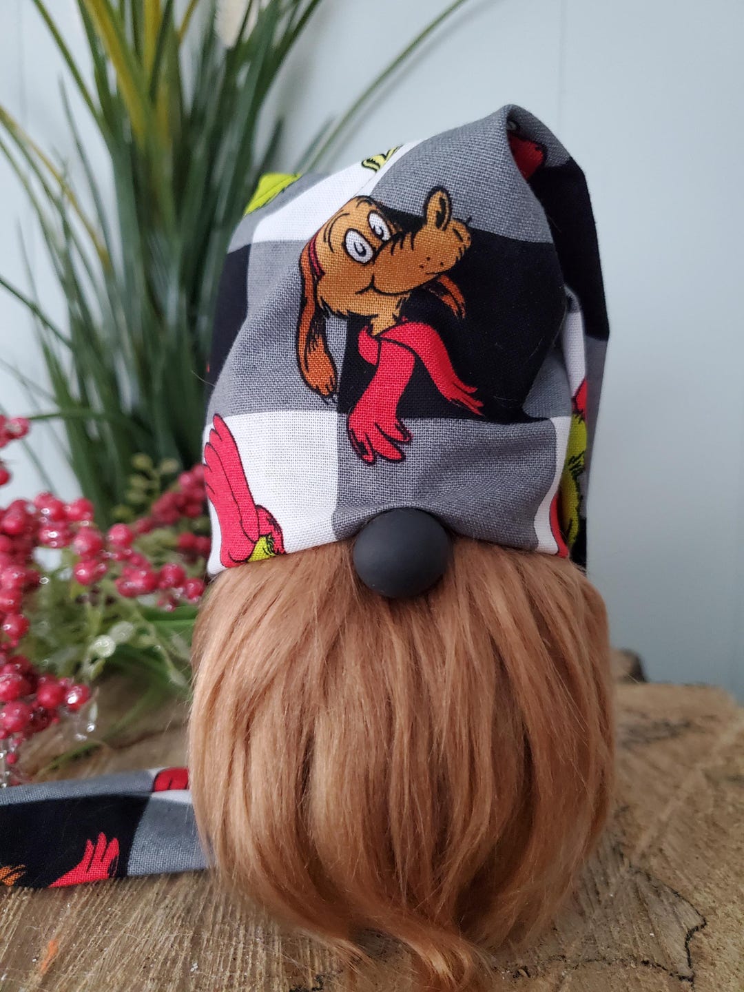 Max Gnome, Grinch and Max, Christmas Gnome, Holiday Gnome, Tiered Tray ...