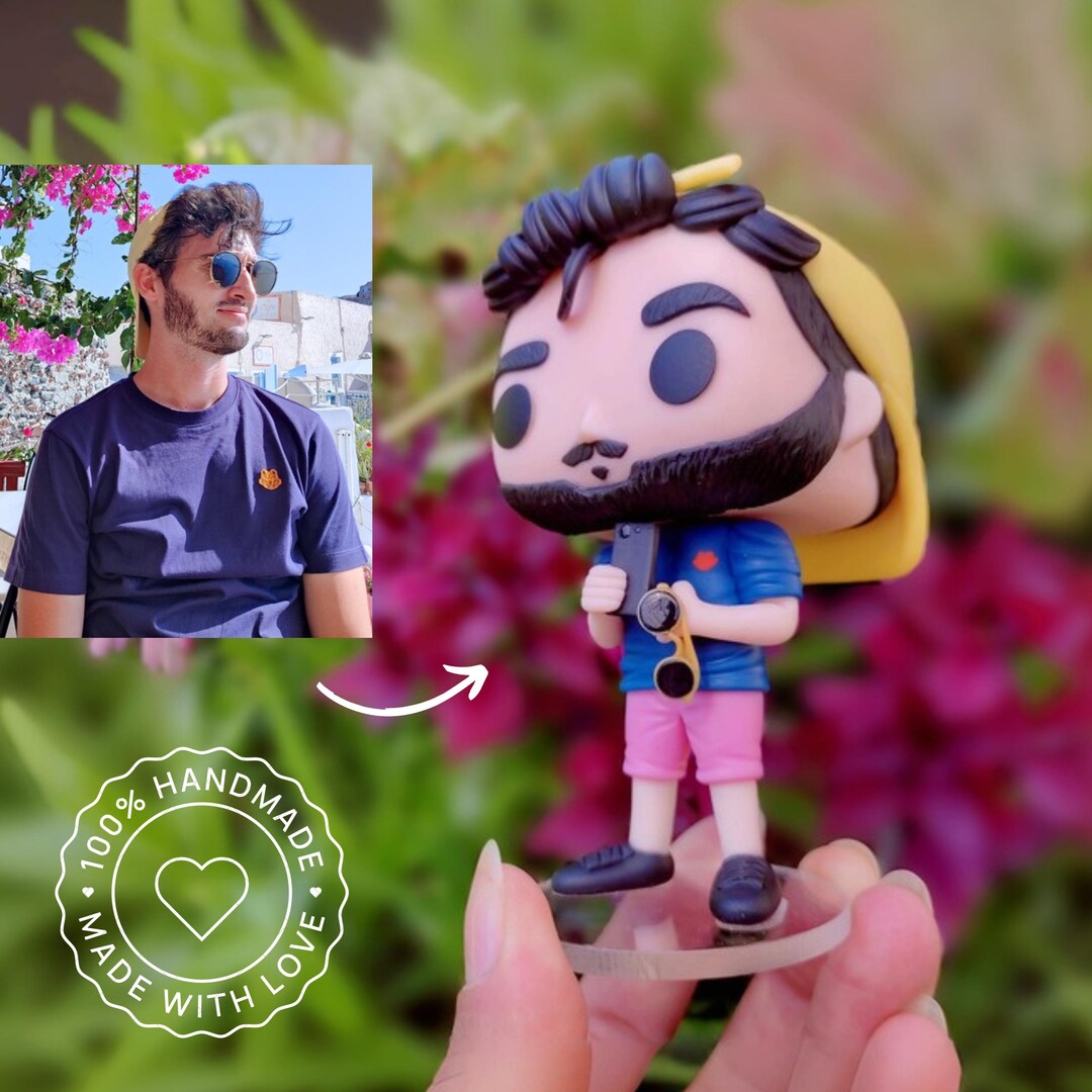 Custom Pop Figure From Photo, Pop Culture Decoration, Nerdy Gift ...