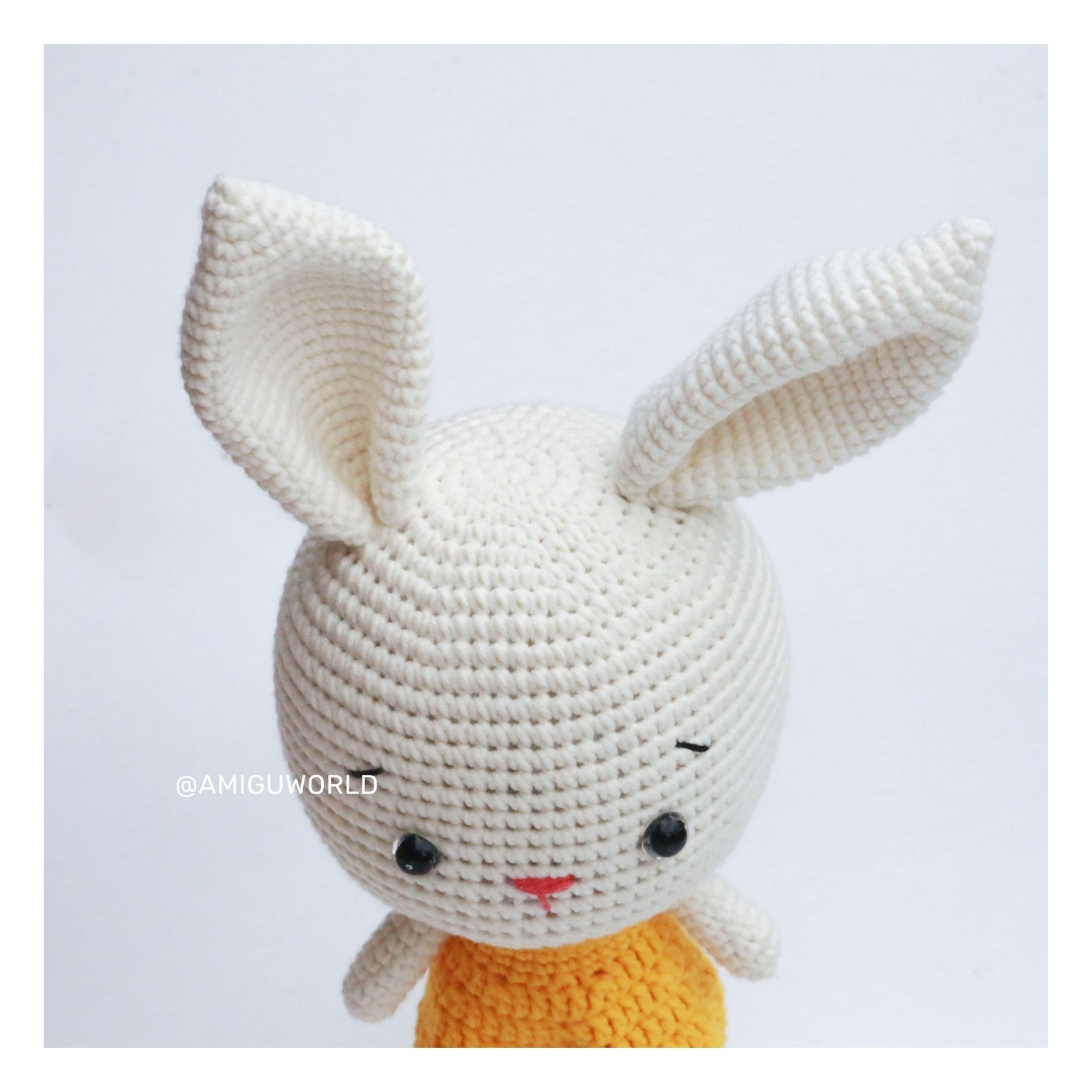 Rabbit in Overalls Crochet PATTERN Amigurumi Amigurumi - Etsy