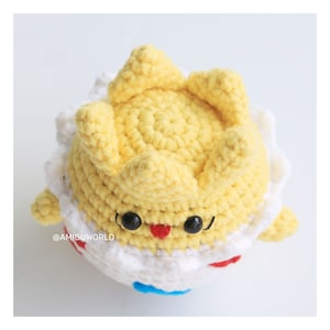 Togepi Amigurumi Pattern | Pokee.mon Amigurumi Pattern | Digital ...