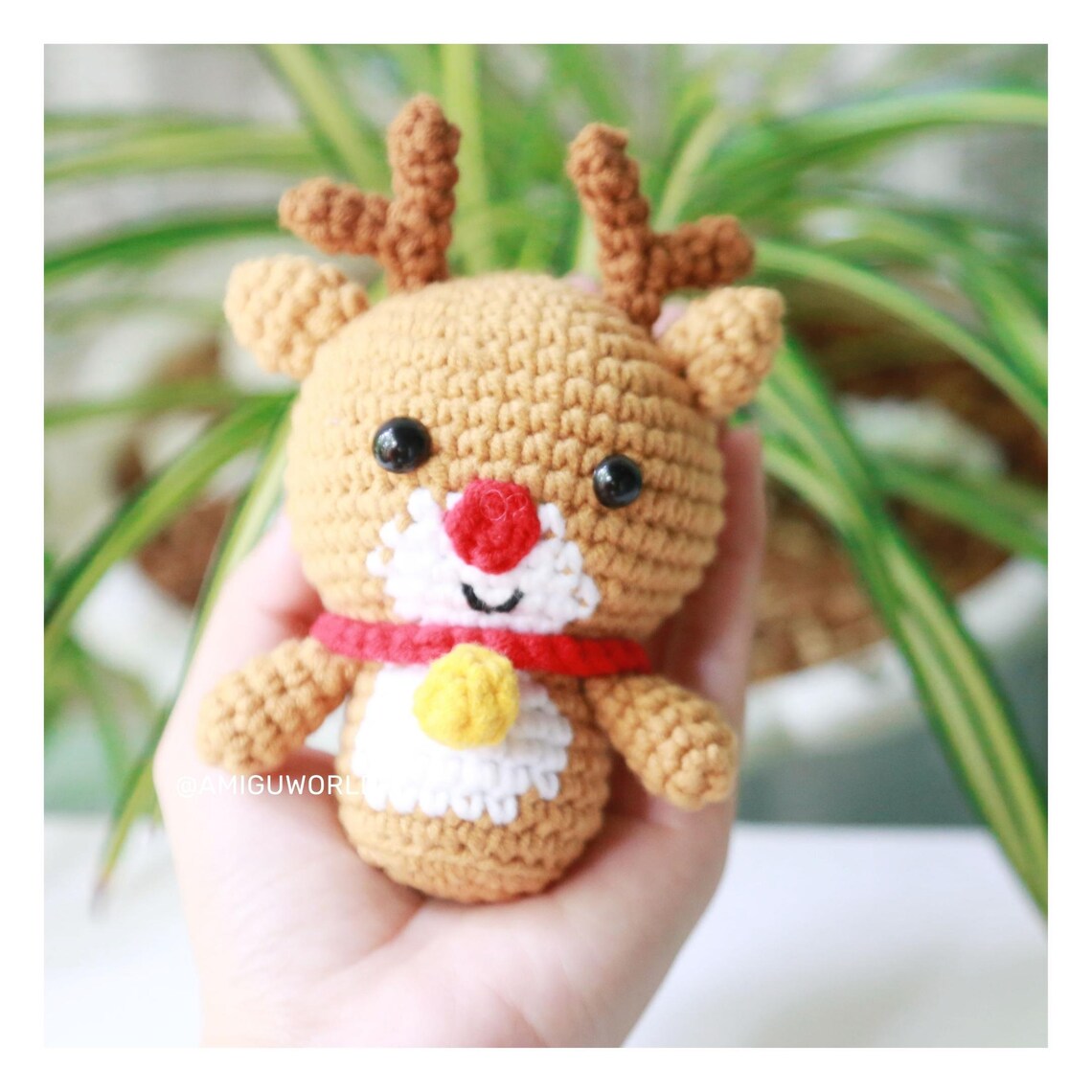Reindeer Crochet PATTERN Amigurumi | Christmas Gift | Amigurumi ...