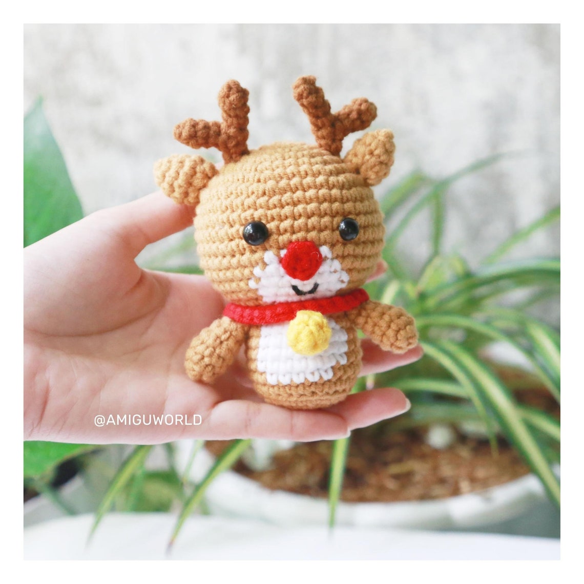Reindeer Crochet PATTERN Amigurumi | Christmas Gift | Amigurumi ...