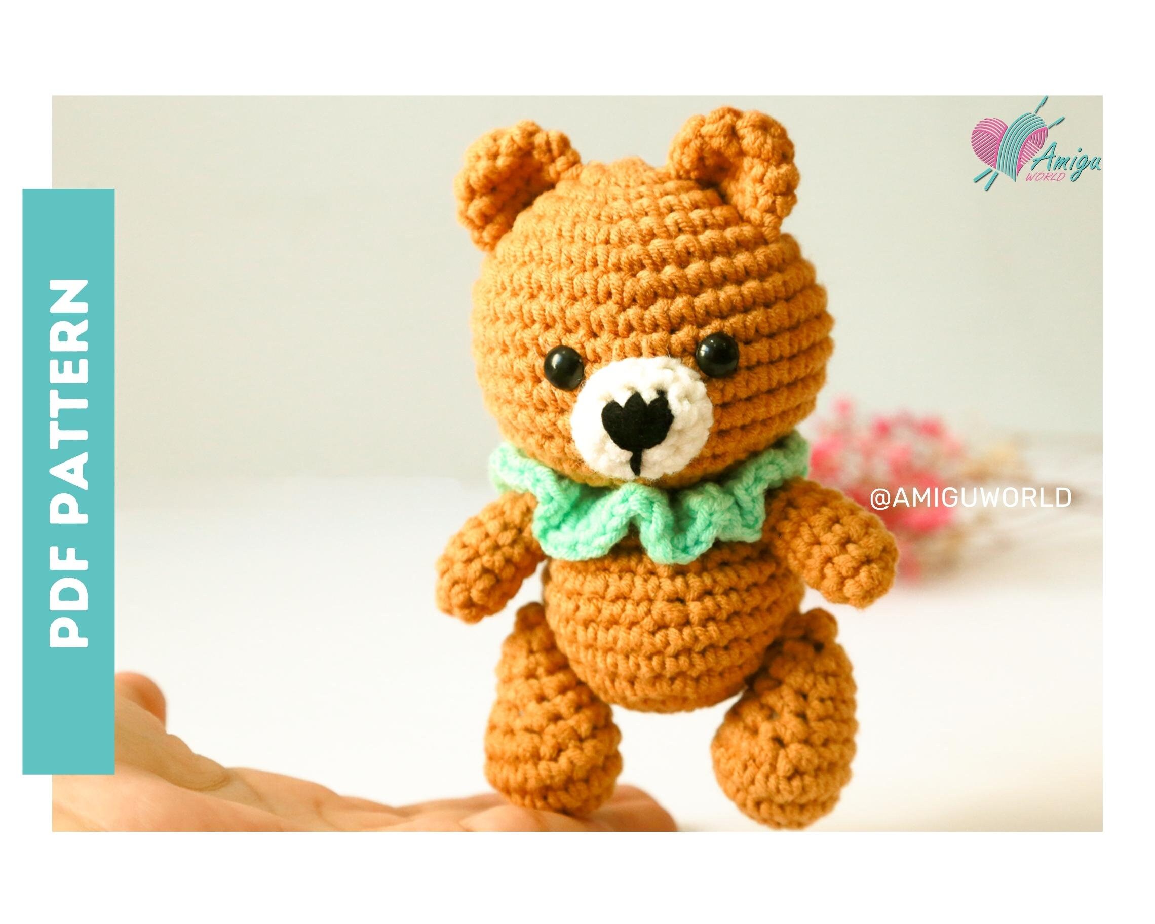 Teddy Bear Crochet PATTERN Amigurumi Amigurumi Tutorial PDF | Etsy