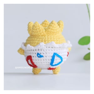 Togepi Amigurumi Pattern | Pokee.mon Amigurumi Pattern | Digital ...