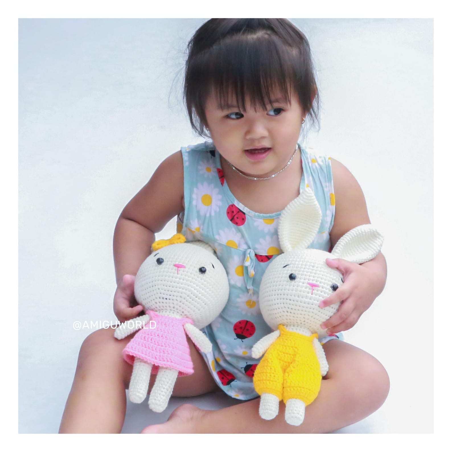 Rabbit in Overalls Crochet PATTERN Amigurumi Amigurumi - Etsy