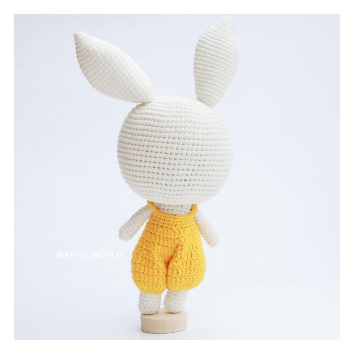 Rabbit in Overalls Crochet PATTERN Amigurumi Amigurumi | Etsy