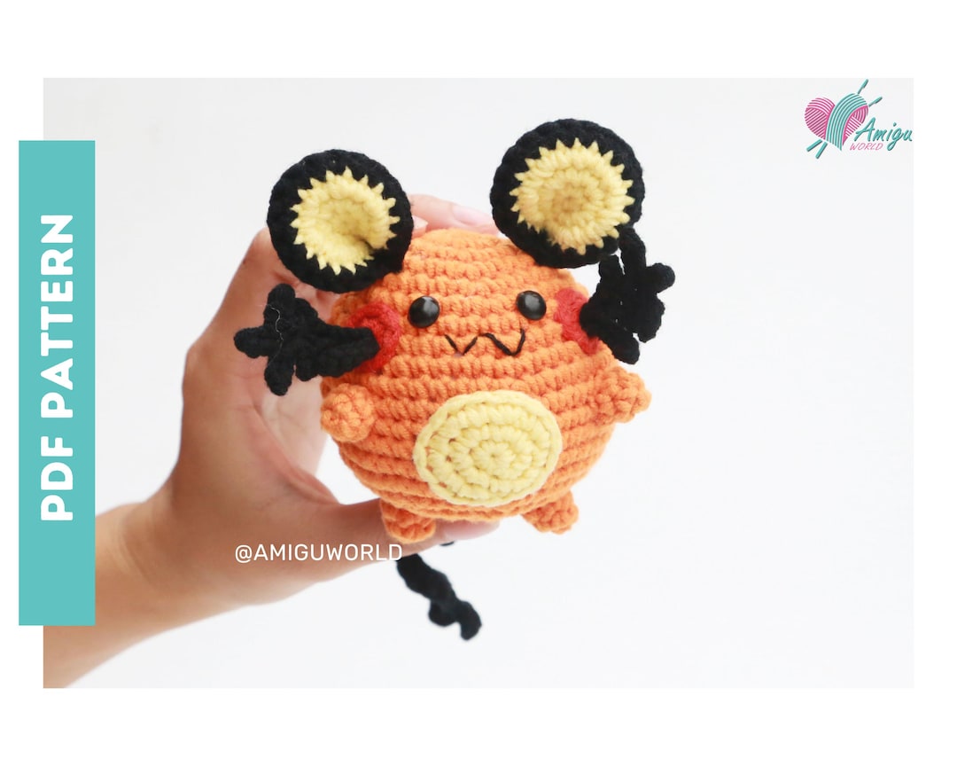 Dedenne Poke.mon Pattern | Amigurumi Pattern | Digital Download ...