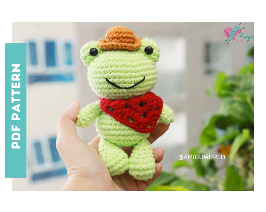 Frog Amigurumi Pattern | Crochet PATTERN Amigurumi | Amigurumi Tutorial ...