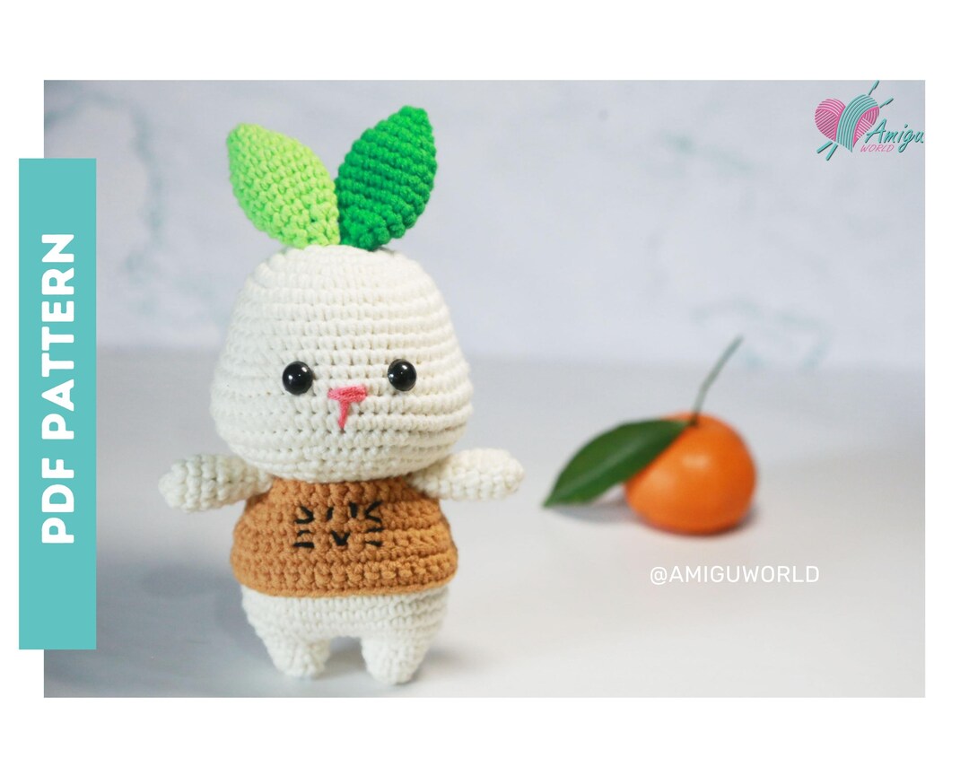 Rabbit Crochet PATTERN Amigurumi Amigurumi Tutorial PDF in English Amigu World - Etsy