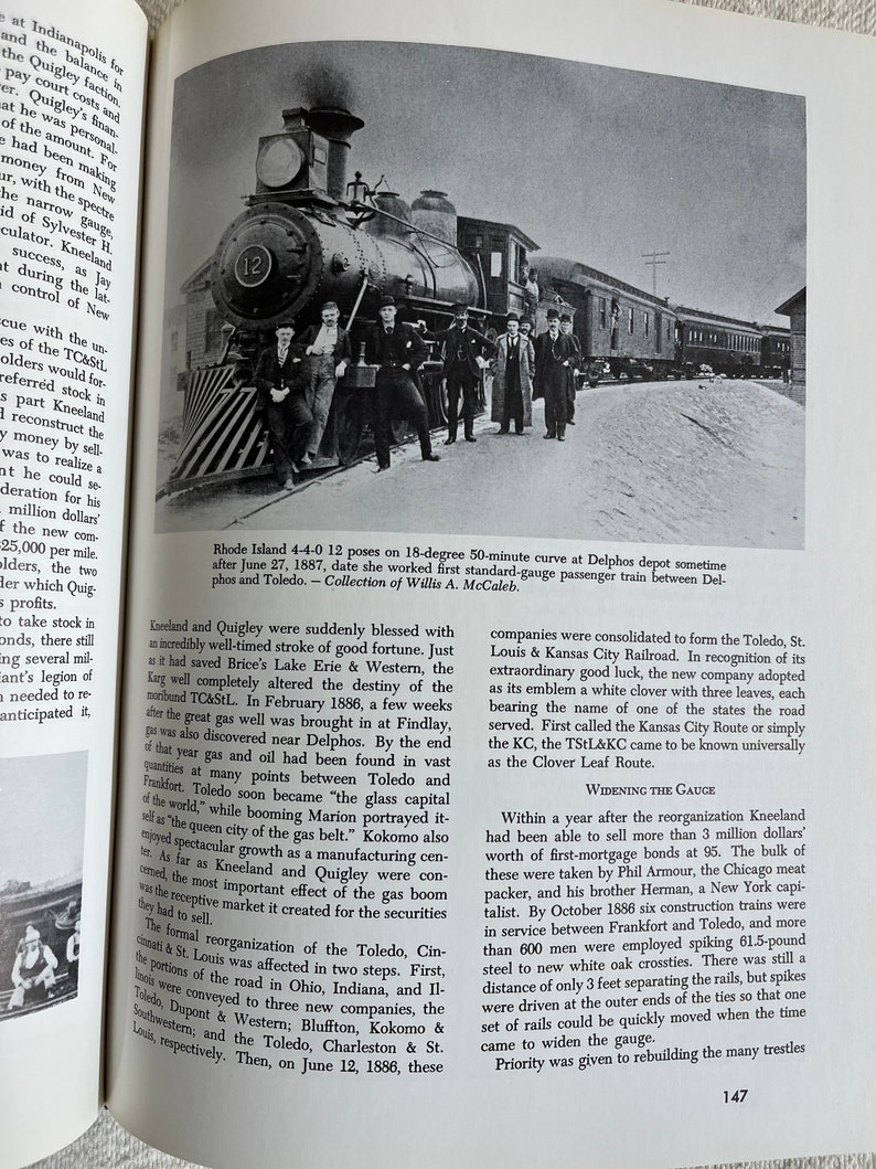 Train Enthusiasts Great Vintage Train Book the Nickel - Etsy