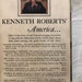 Vintage Book arundel Kenneth Roberts America's - Etsy