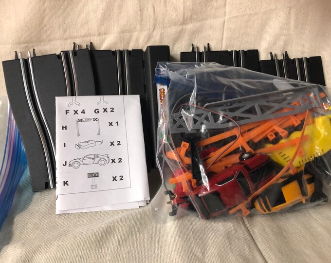 Battery Operated Road Racing Set, All Pieces Included but No Box ...