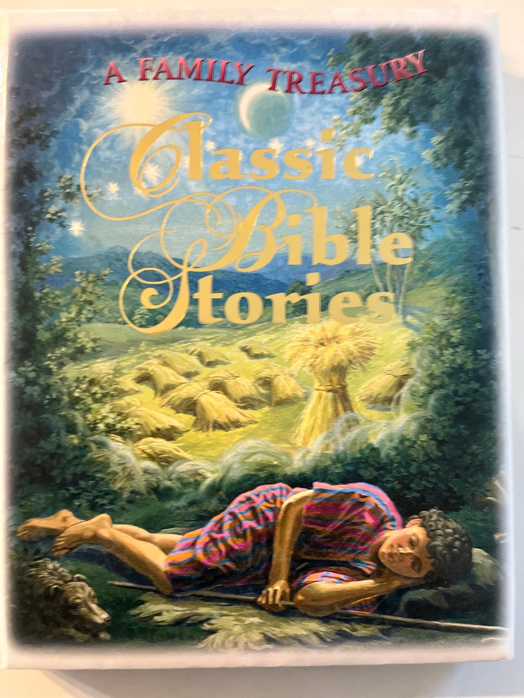 Beautifully Illustrated Vintage Children's Bible Stories:a Family ...