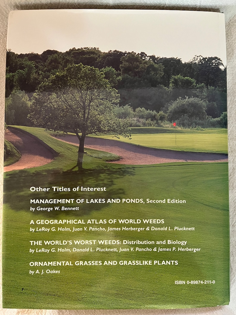 Vintage Book on Golf Course Turf Care diseases of Turfgrass Third ...