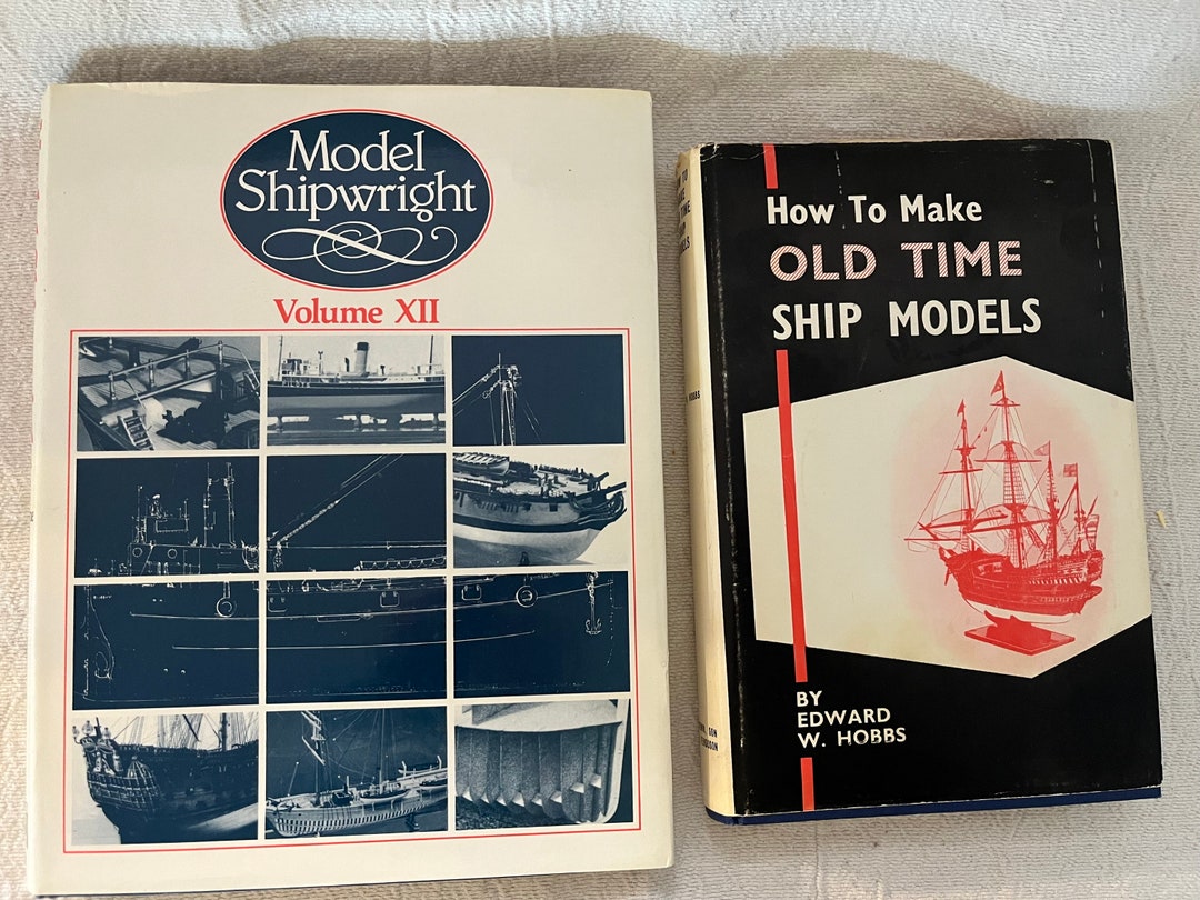 Vintage Ship Books Lot of 2 model Shipwright Volume XII by John Bowen ...