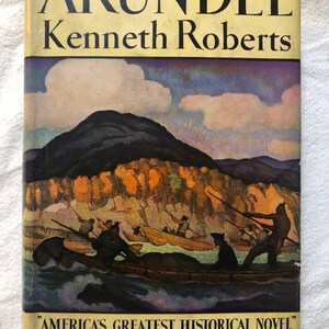 Vintage Book arundel Kenneth Roberts America's - Etsy