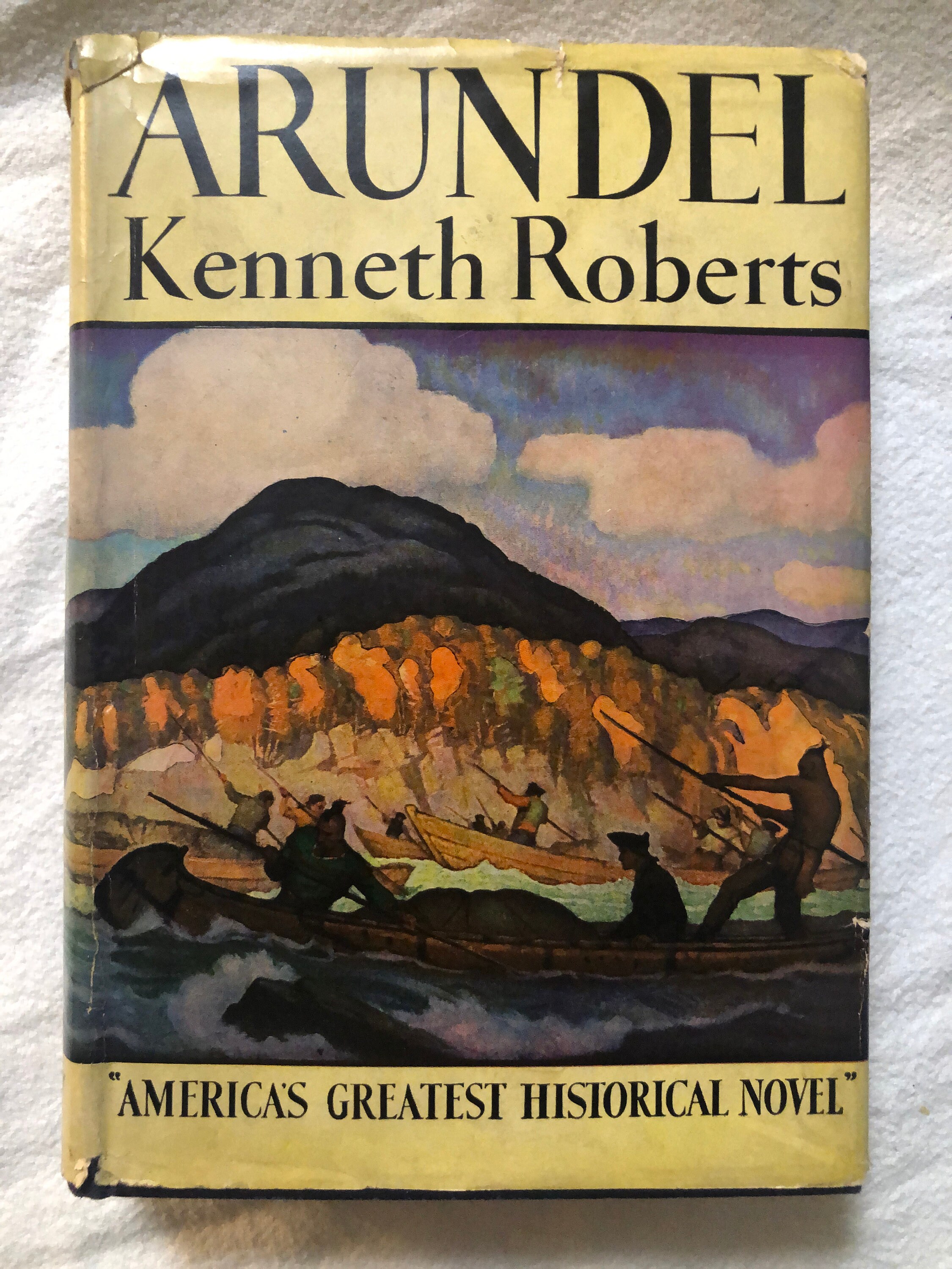 Vintage Book arundel Kenneth Roberts America's - Etsy