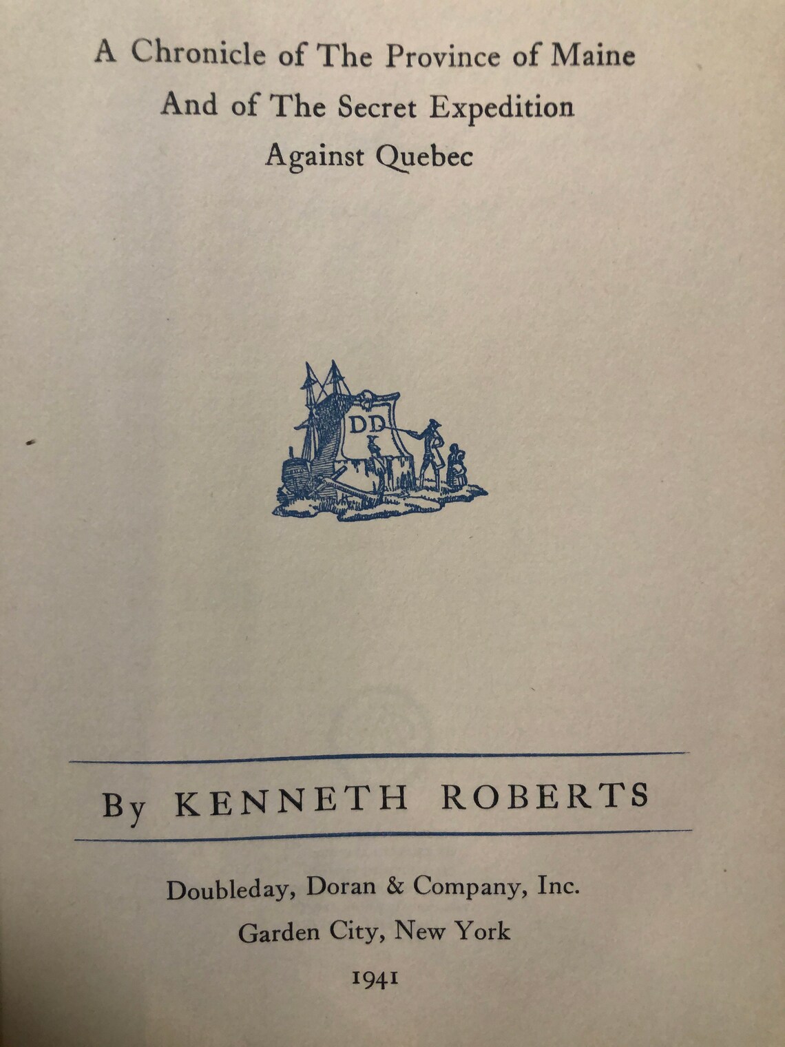 Vintage Book arundel Kenneth Roberts America's - Etsy