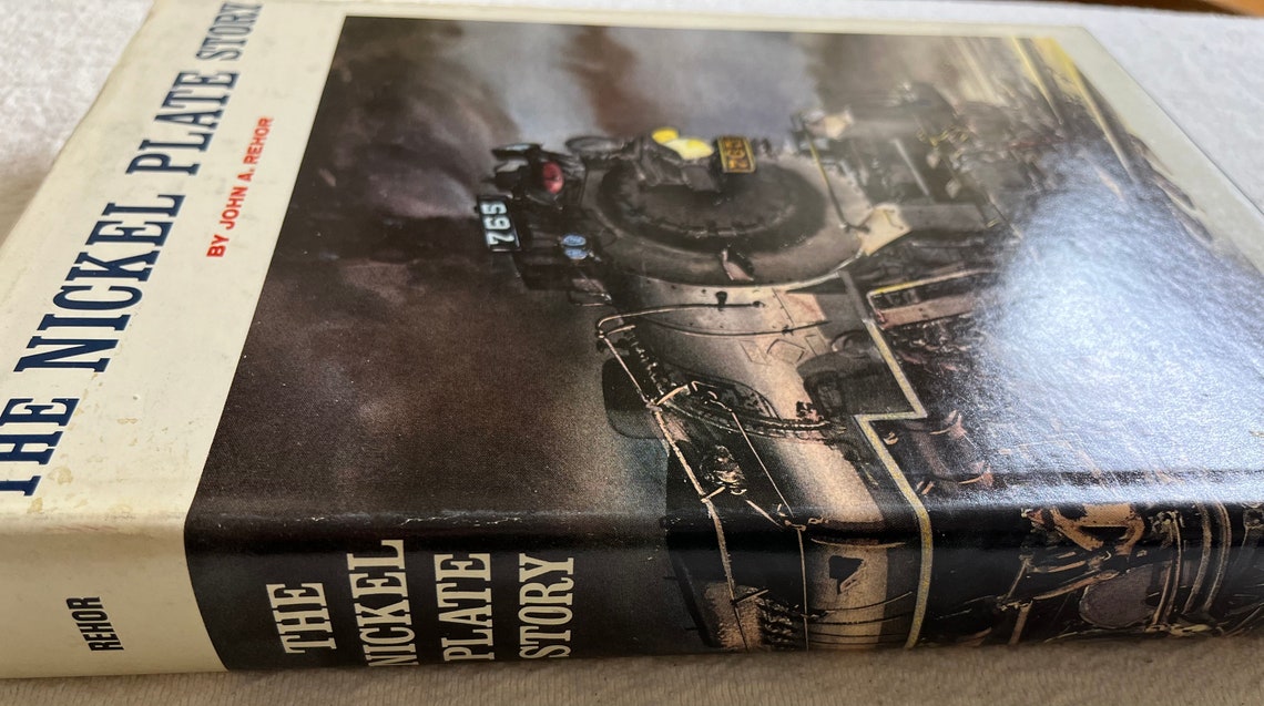 Train Enthusiasts Great Vintage Train Book the Nickel - Etsy