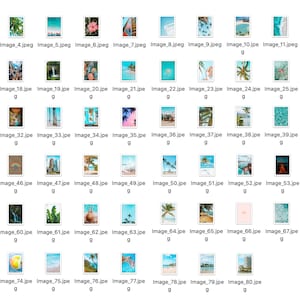 Beach Photo Collage Kit 80PCS - Etsy