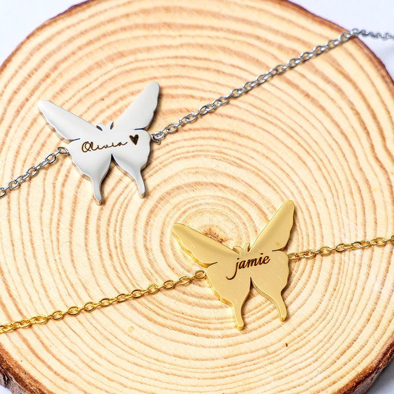 Butterfly Engraving - Etsy