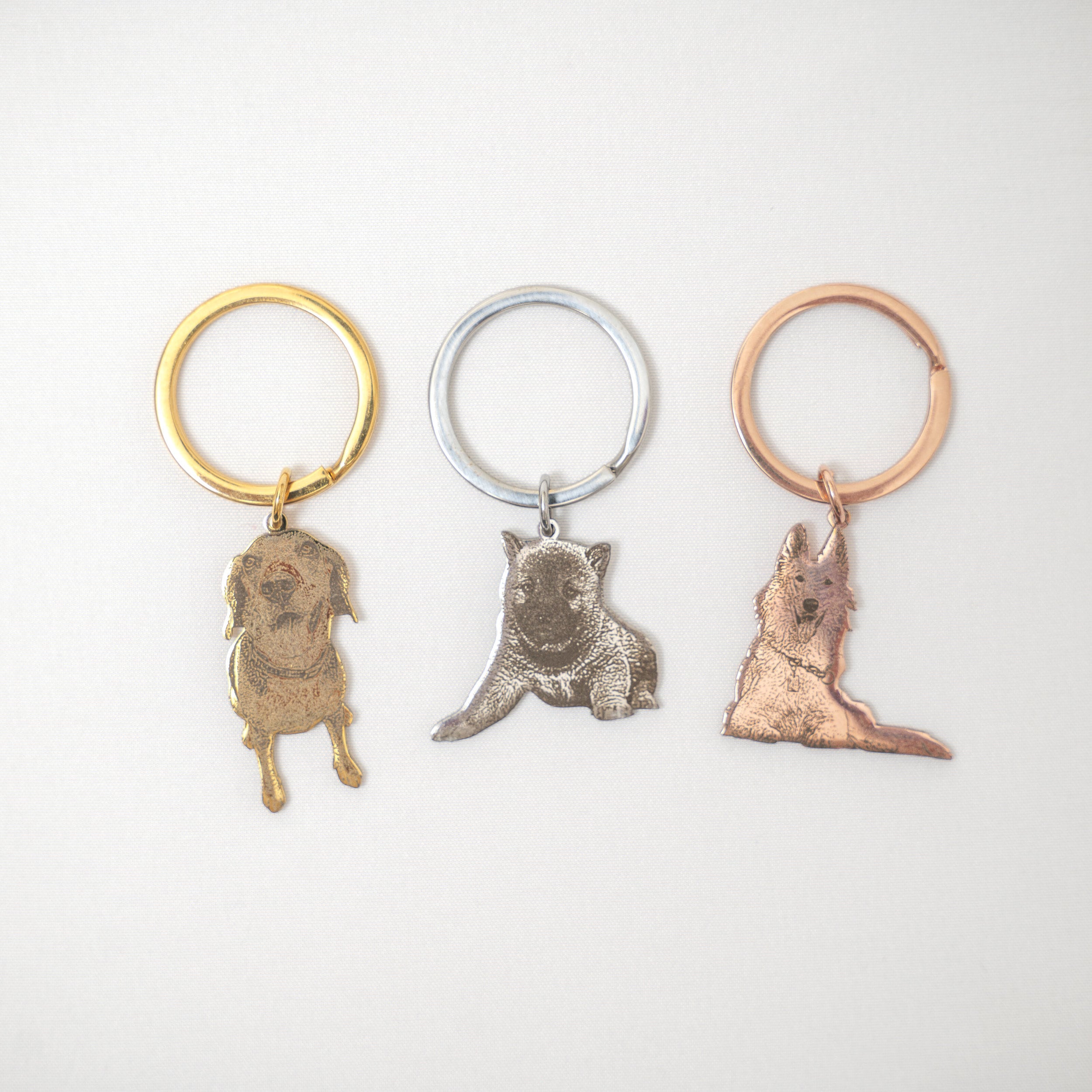 Your Dog Photo Keychain Picture Keychain Actual Dog - Etsy