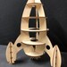 Rocket Display Unit / Kids Rocket Mini Shelf / Wooden Rocket - Etsy UK