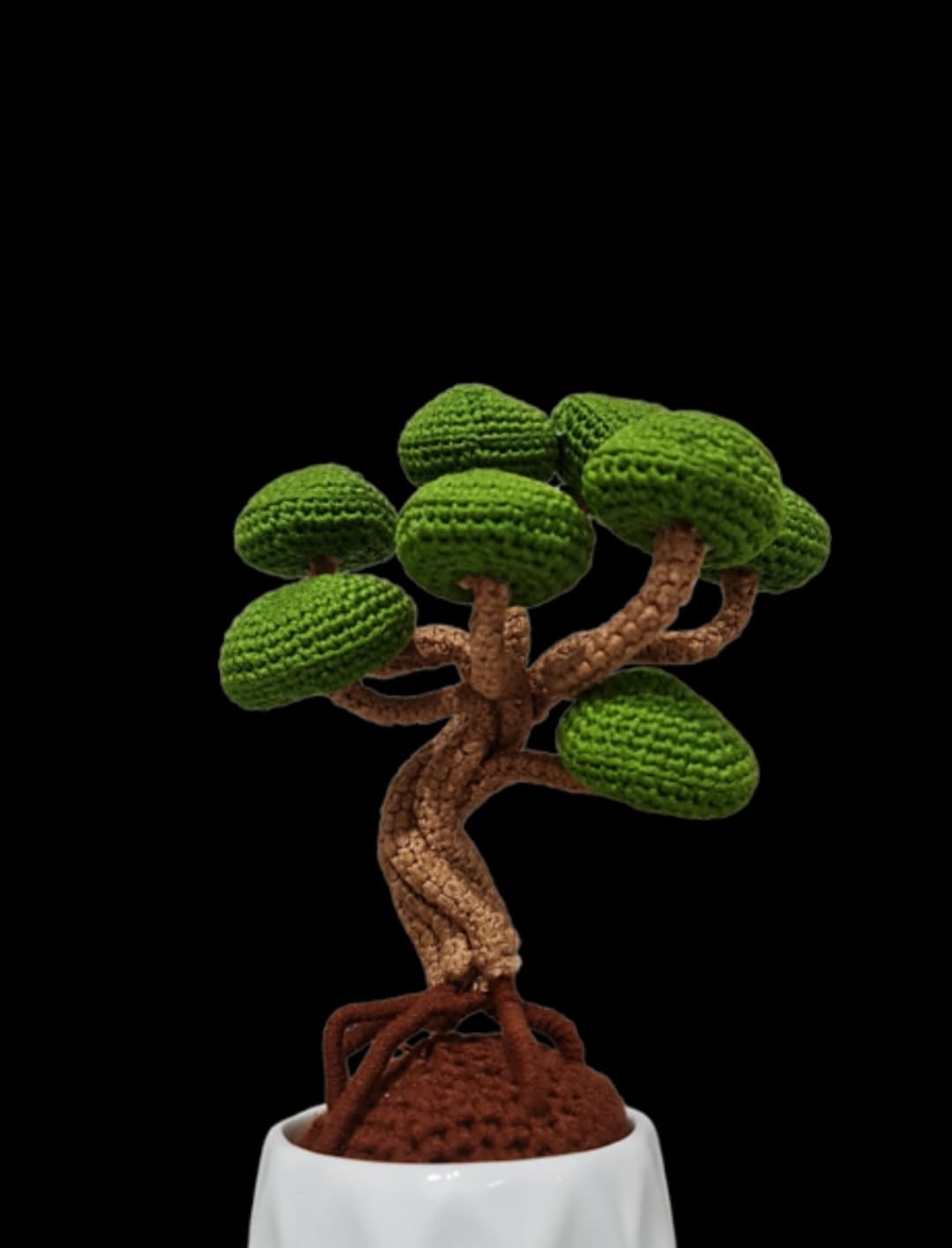 Easy Crochet Juniper Bonsai Tree Pattern PDF | DIY Handmade Bonsai ...