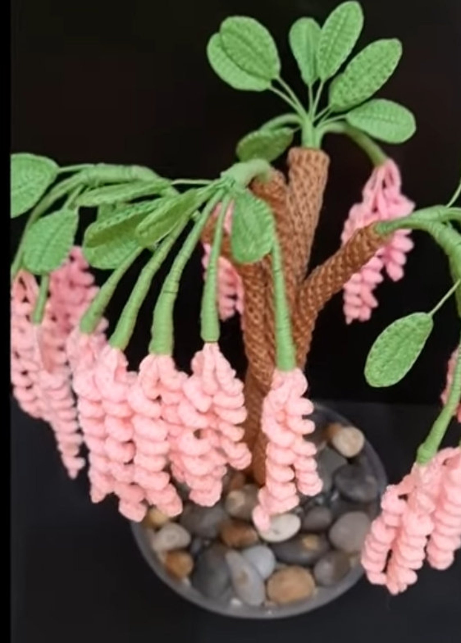 Easy Crochet Wisteria Tree Pattern | DIY Floral Decor (PDF Pattern) - Etsy