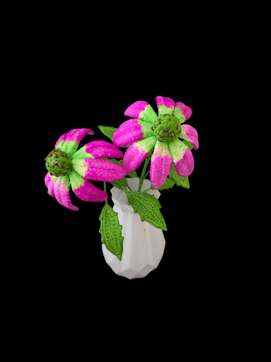 Easy Crochet Echinacea Pattern | Cone Flower Botanical Decor (PDF ...