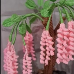 Easy Crochet Wisteria Tree Pattern | DIY Floral Decor (PDF Pattern) - Etsy
