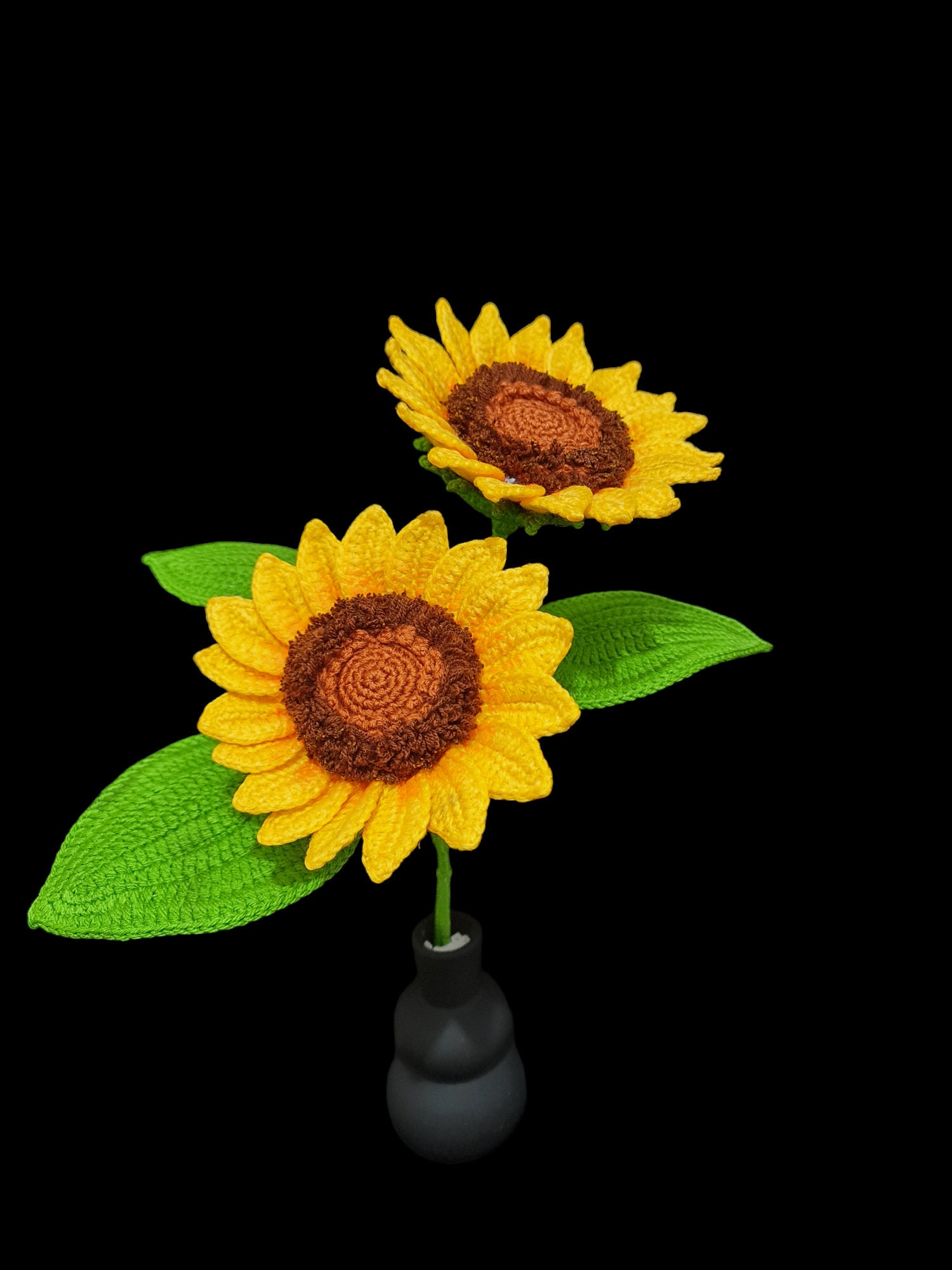 Easy Crochet Sunflower Pattern | DIY Floral Decor (PDF Pattern) - Etsy