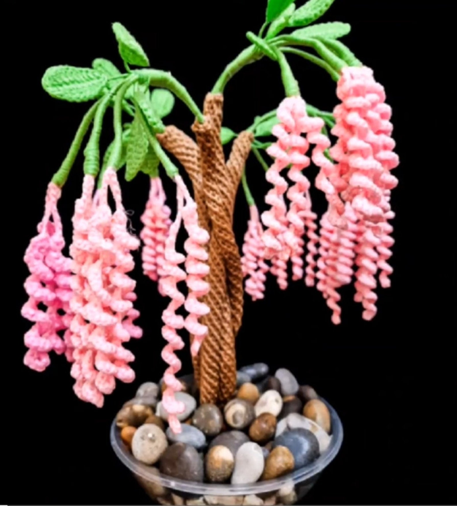 Easy Crochet Wisteria Tree Pattern | DIY Floral Decor (PDF Pattern) - Etsy