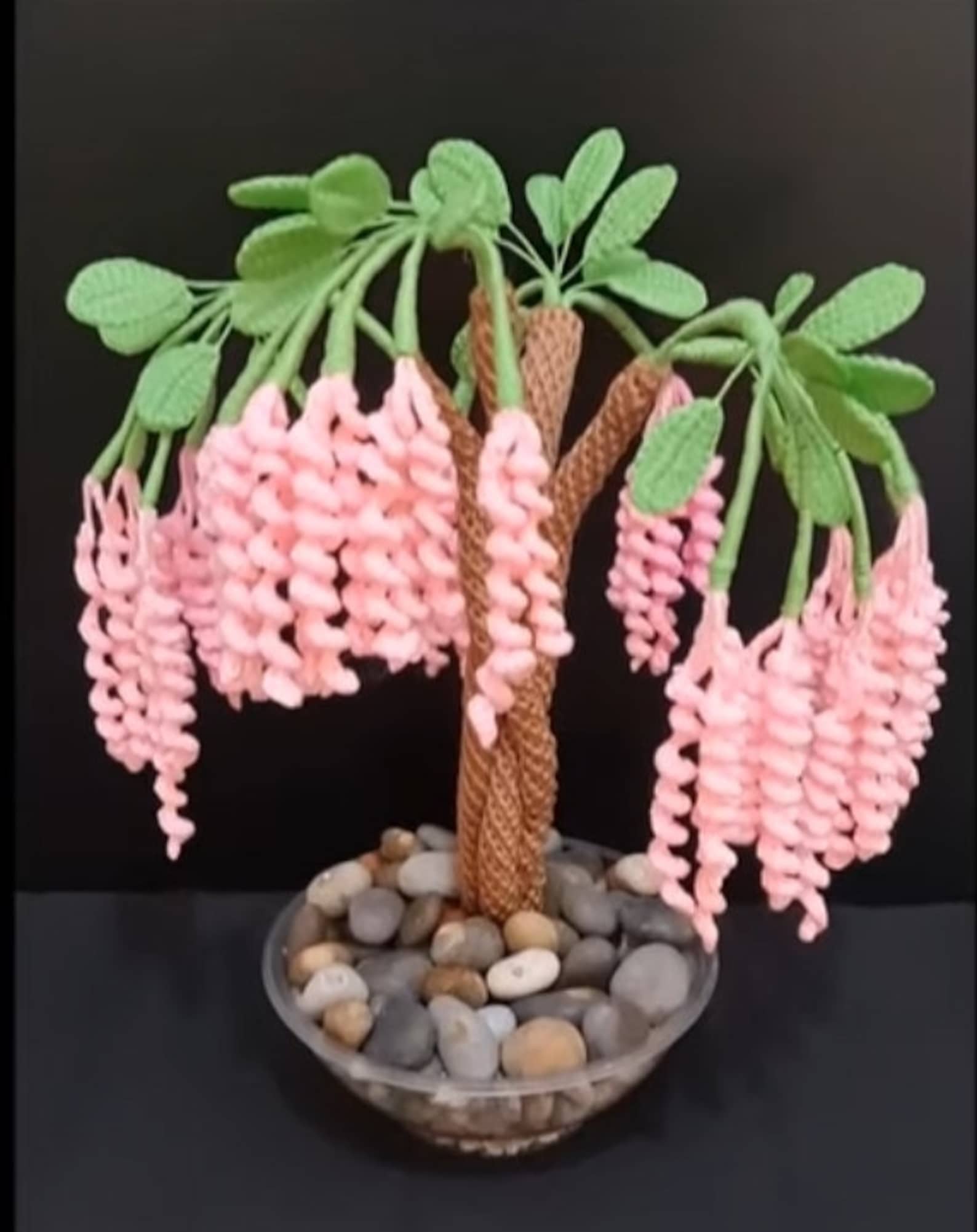Easy Crochet Wisteria Tree Pattern | DIY Floral Decor (PDF Pattern) - Etsy