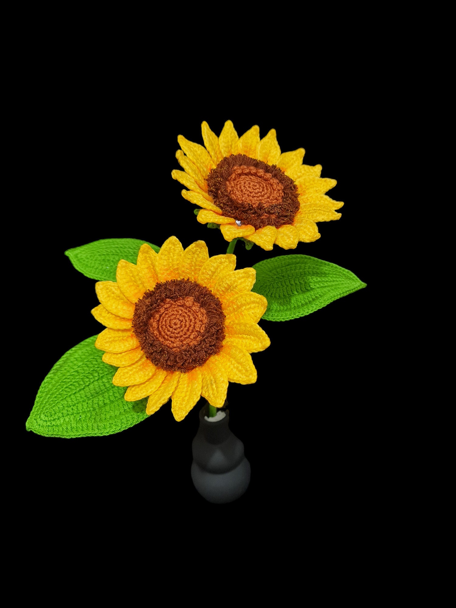 Easy Crochet Sunflower Pattern | DIY Floral Decor (PDF Pattern) - Etsy