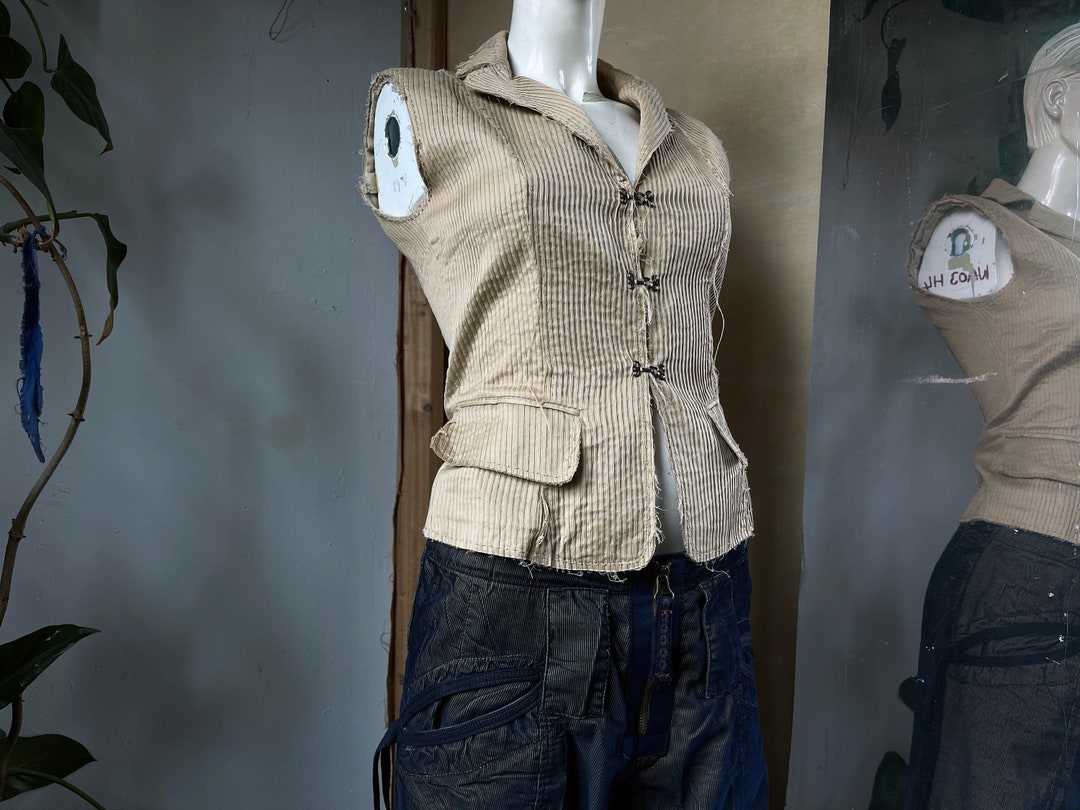 Vintage Rare Faycal Amor Plein Sud Paris Silk Waistcoat - Etsy