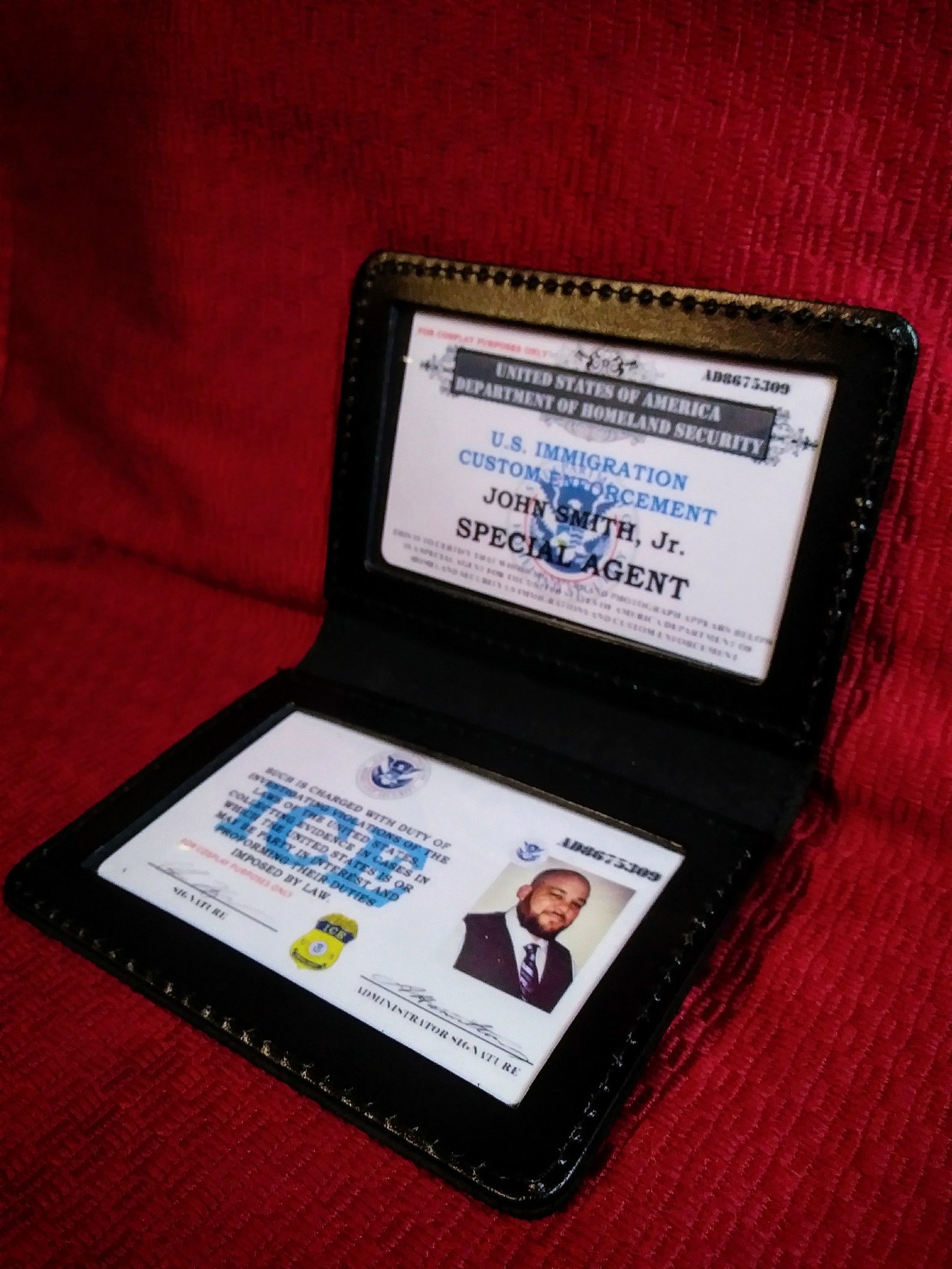 ICE FBI ATF tarjeta de identificación y conjunto de | Etsy