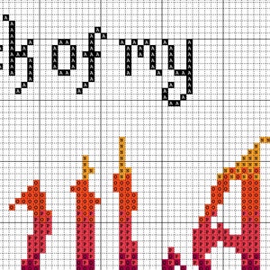 Dragula Cross Stitch Pattern, Spooky Live Laugh Love (PDF Pattern) - Etsy