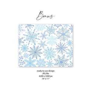 Blue Snowflake Clipart - Snowflakes PNG - Christmas Clipart - Glitter ...