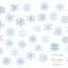 Blue Snowflake Clipart - Snowflakes PNG - Christmas Clipart - Glitter ...