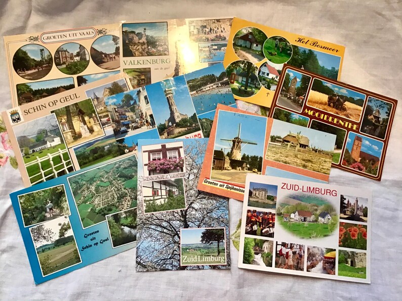 Old Postcards, 1980s to Early 2000s, Around the World, Colour, - Etsy