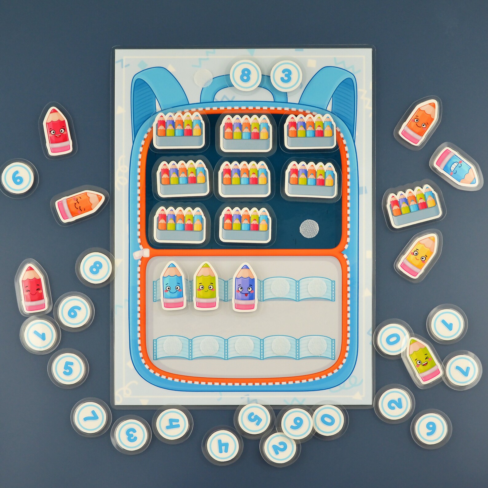 Pencils Counting Activity Printable Worksheet, Learn Numbers 1-100 ...