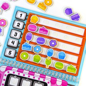 Printable Color Match Activity Book, Sweets Worksheet for Kids ...